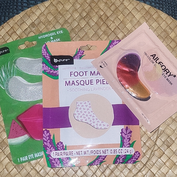 Skincare | Assorted Eye And Foot Mask Set | Poshmark